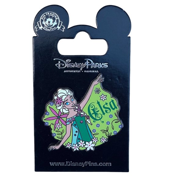 Disney | Jewelry | Disney Parks Frozen Fever Elsa Pin | Poshmark